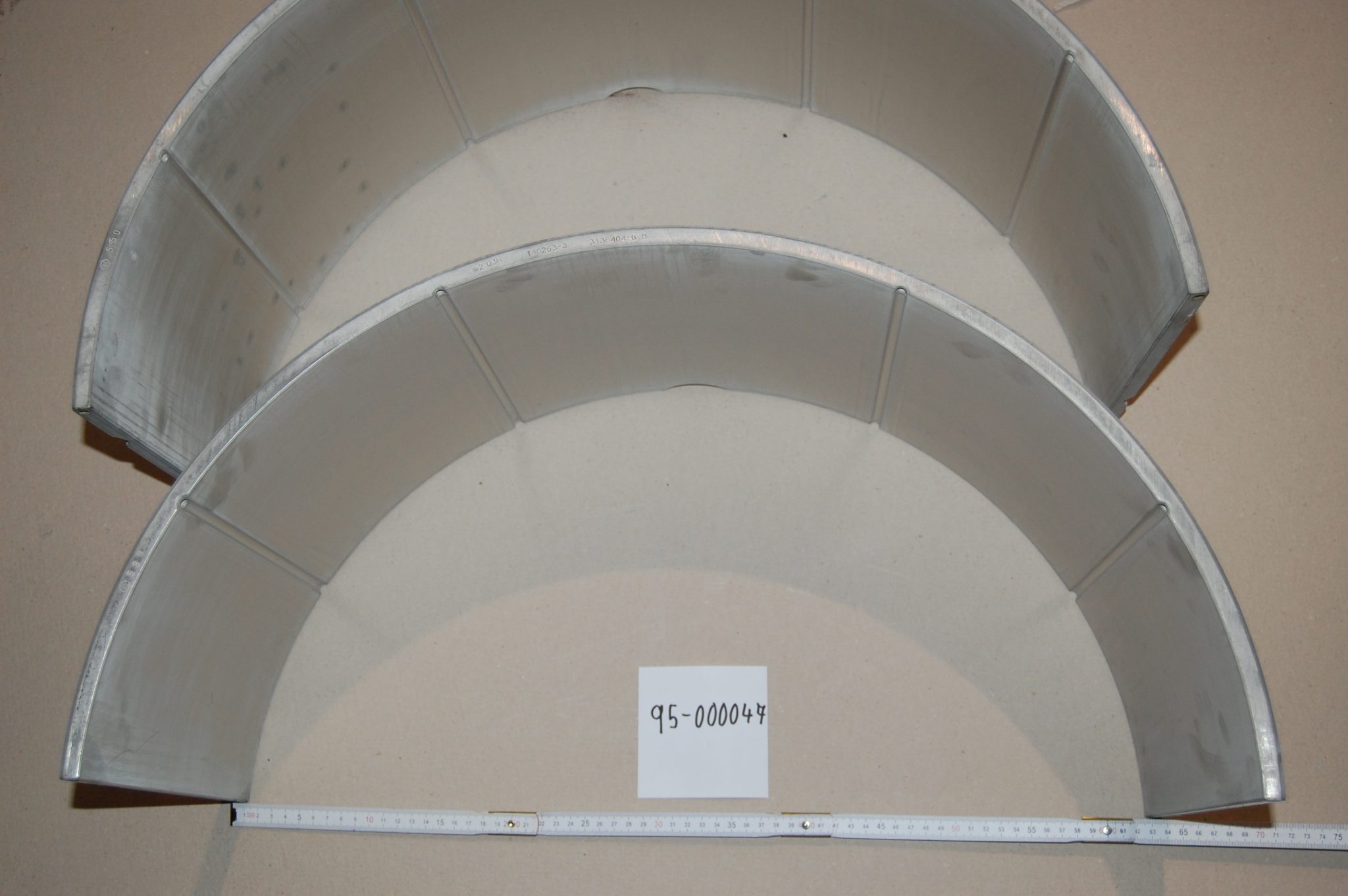 Crosshead bearing lower shell - 70MC-C/S - MAN B&W - Gold Engineering GmbH