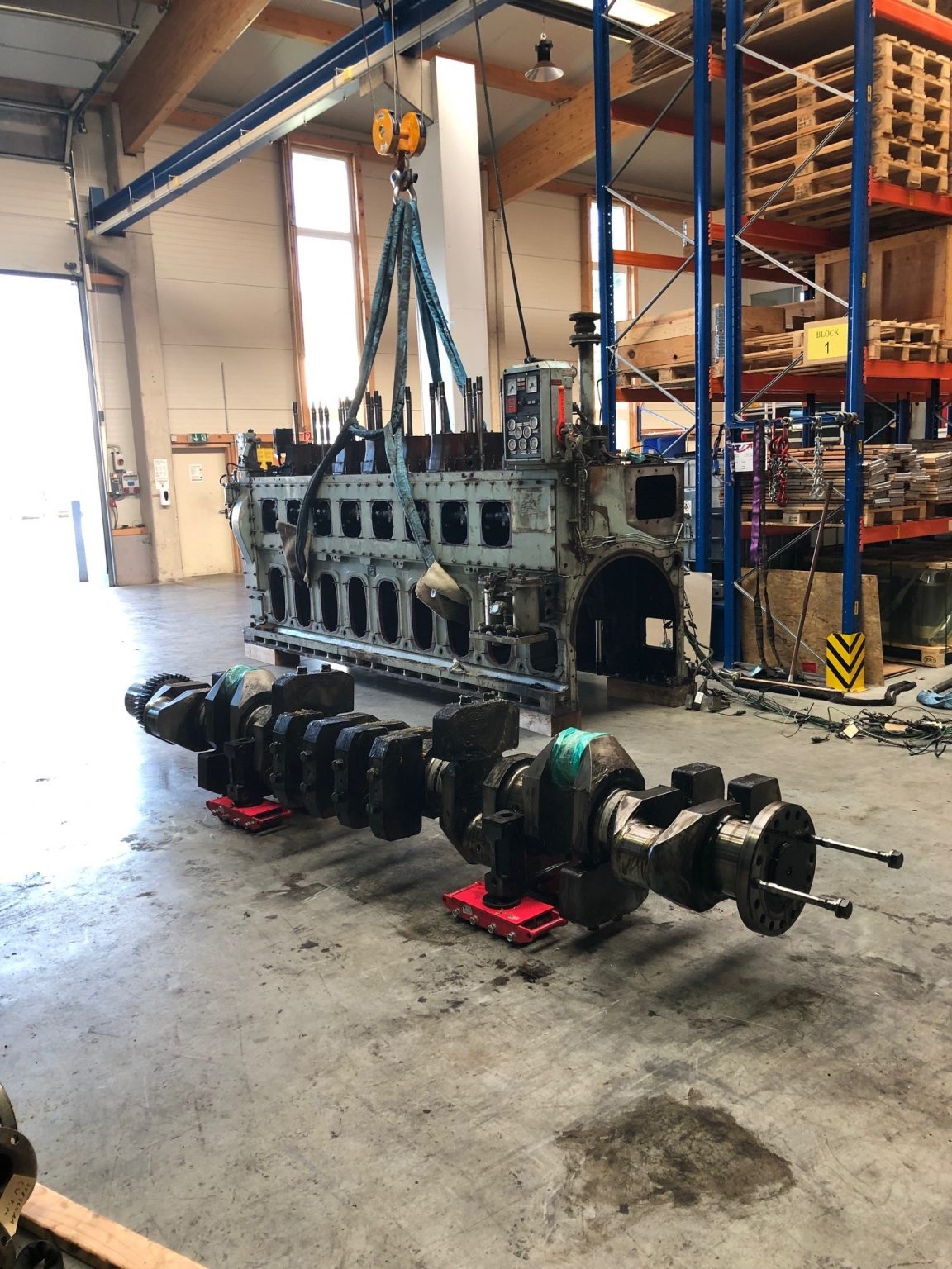 Engine Block - 8M25 - MAK - Gold Engineering GmbH