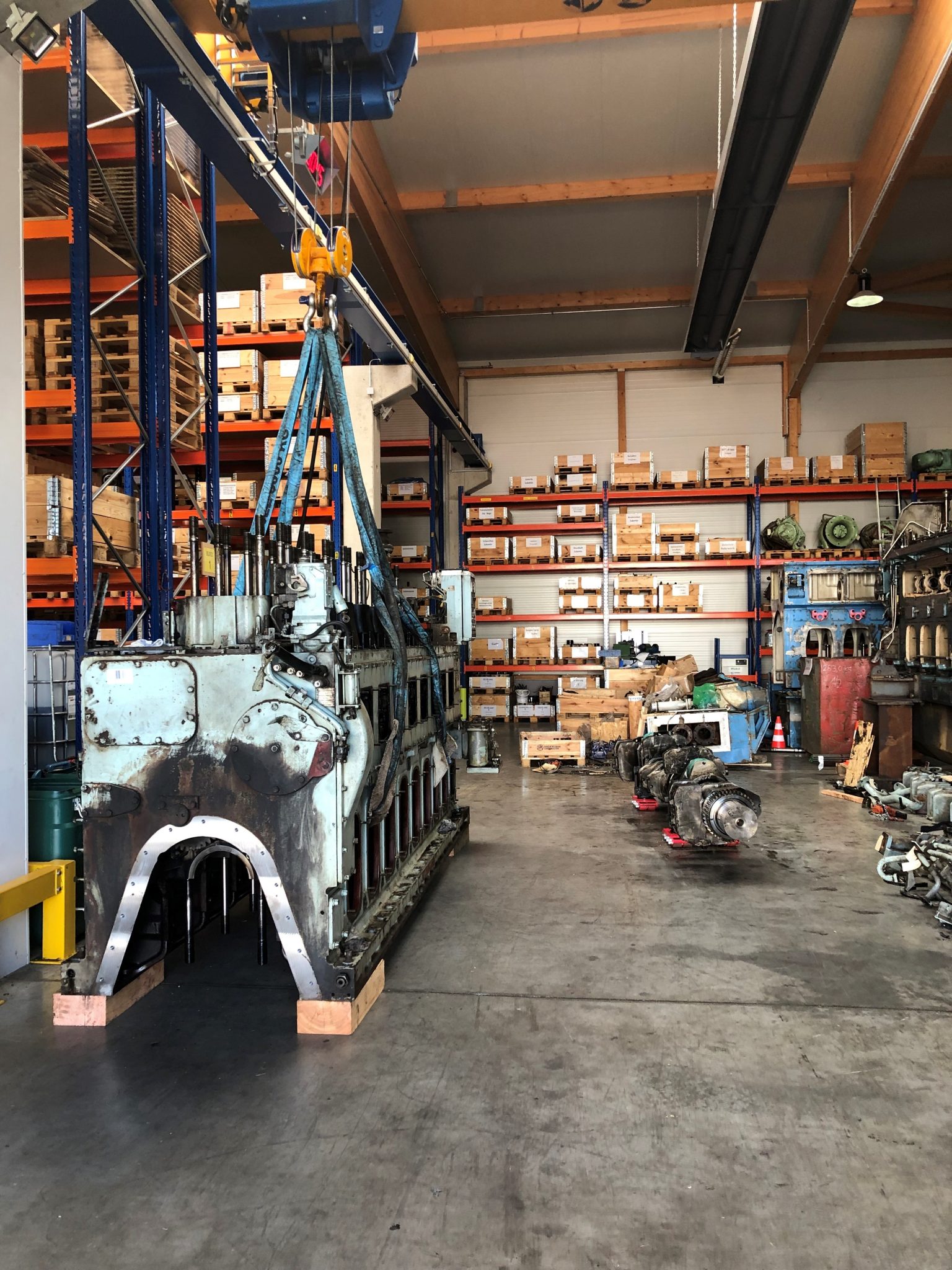 Engine Block - 8M25 - MAK - Gold Engineering GmbH